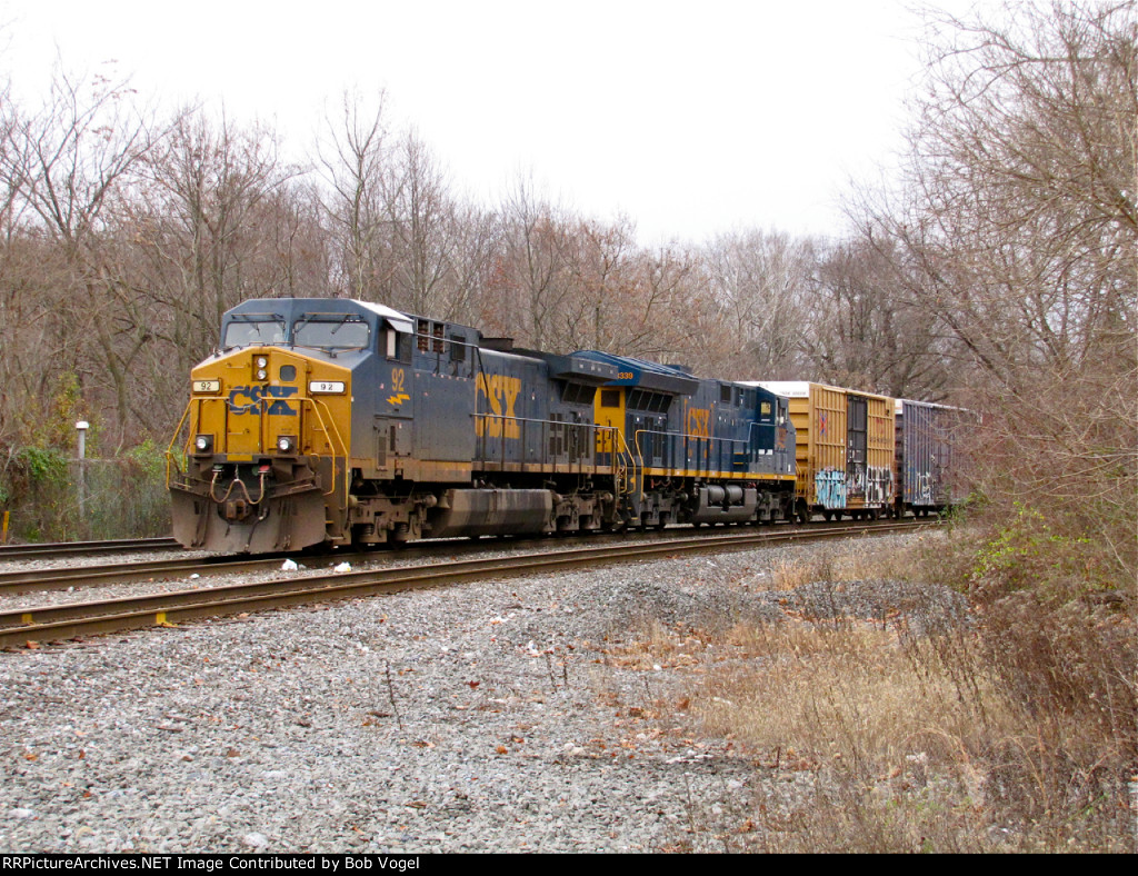 CSX 92 and 3339